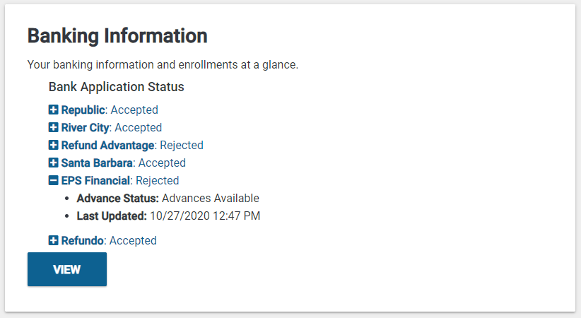 EPS Financial ERO Enrollment Application Guide – Support