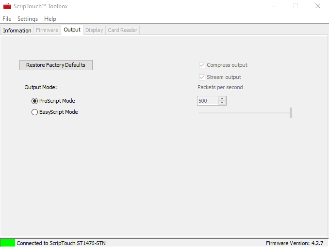 Desktop: Scriptel Signature Pad – Support