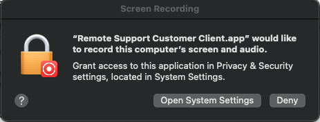 Using BeyondTrust on a Mac – Support