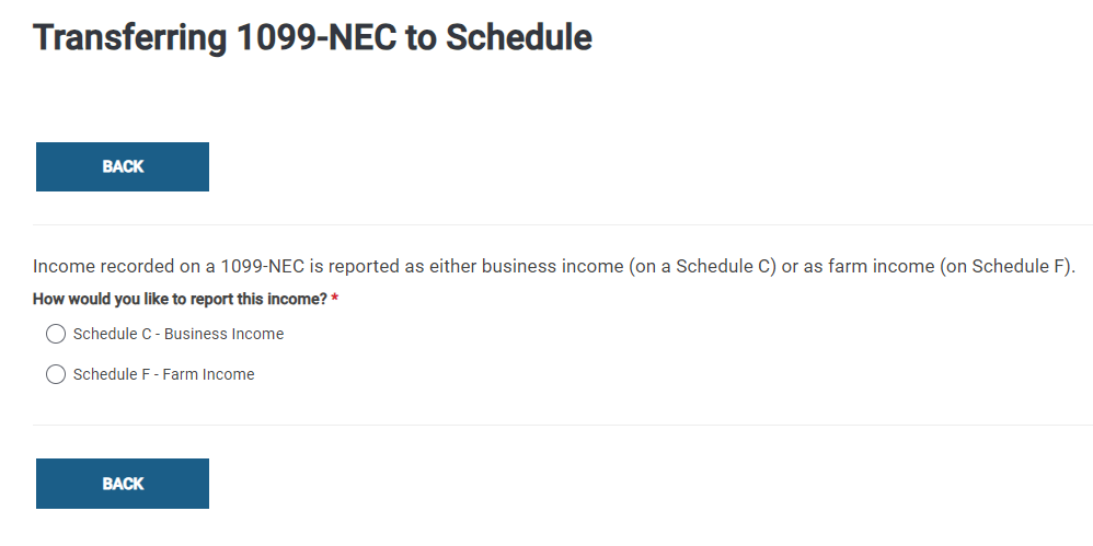 ProWeb: Form 1099-NEC, Nonemployee Compensation – Support