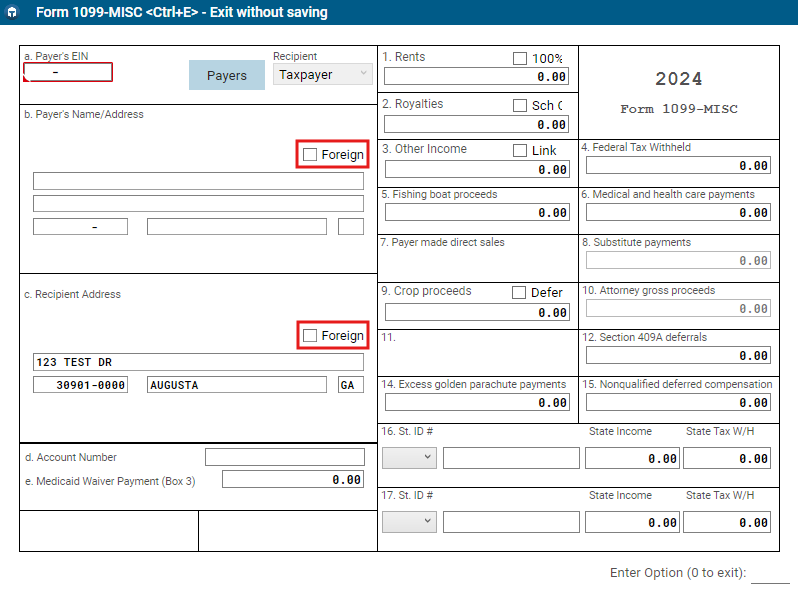 Desktop: How to Enter a Foreign Address – Support